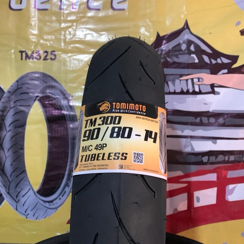 Jual Ban Tubless Merk Tomimoto TM300 Ukuran 90/80 Ring 14 | Shopee ...