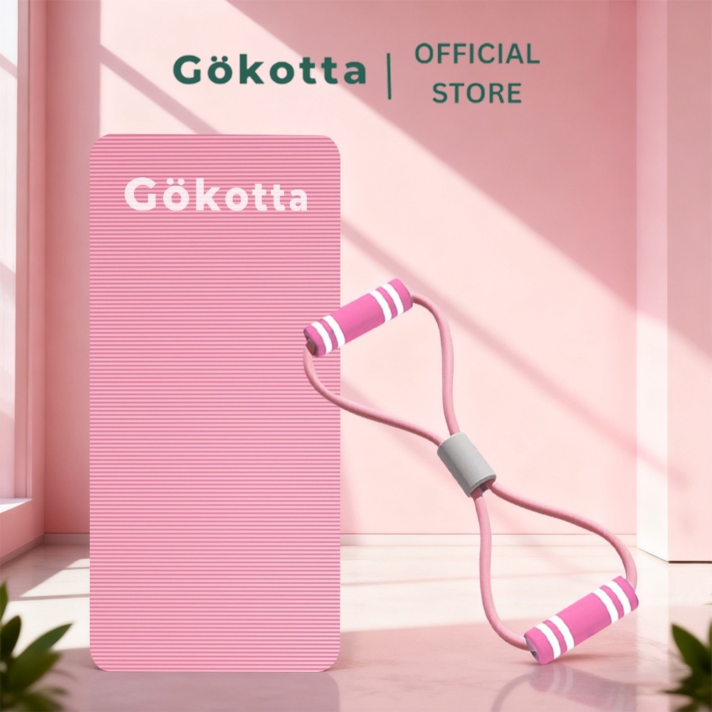 Jual GOKOTTA Bundling Set Yoga & Resistance Band – Matras Olahraga ...