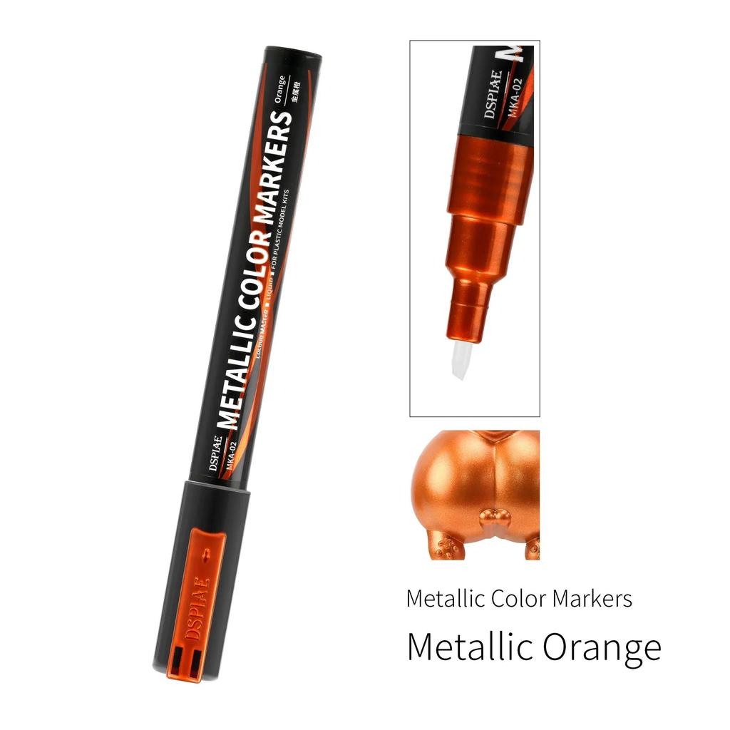 Jual DSPIAE MKA Super Metallic Color Markers Dual Tips Pens Kit Metal ...