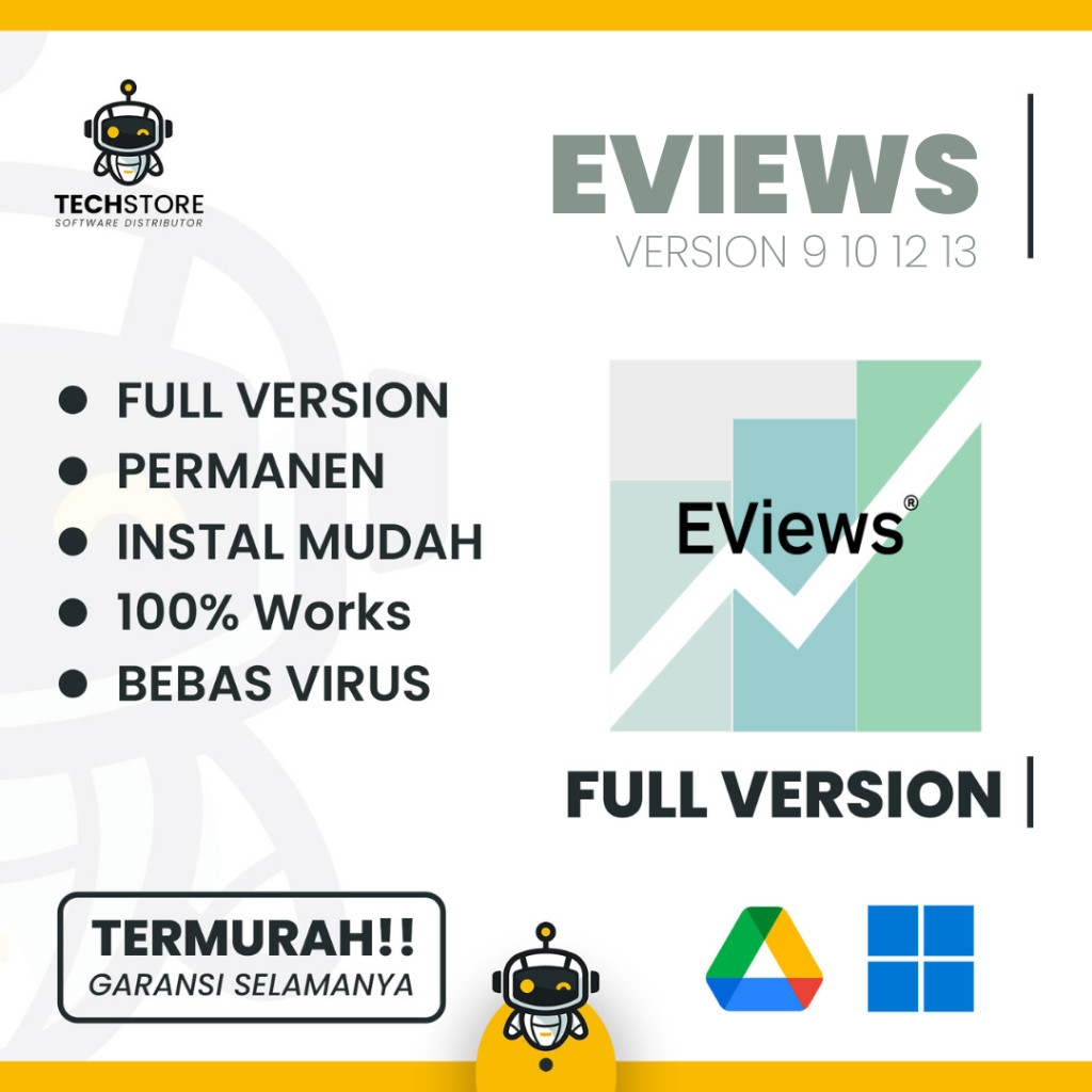 Jual Eviews 13/12/10/9 Full Version Windows Gratis Ongkir | Shopee ...