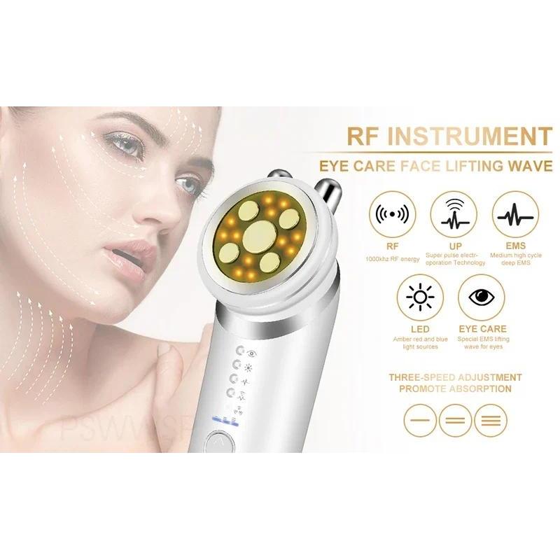 Jual Face Massager Lift Skin Tightening Maine Anti Aging EMS Beauty ...