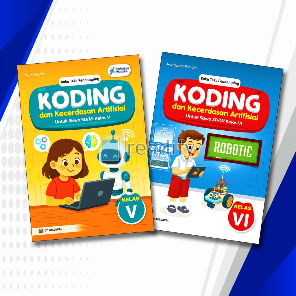Jual Koding dan Kecerdasan Artifisial Kelas 5 6 SD/MI Arya Duta Kurikulum Merdeka Revisi Terbaru ...