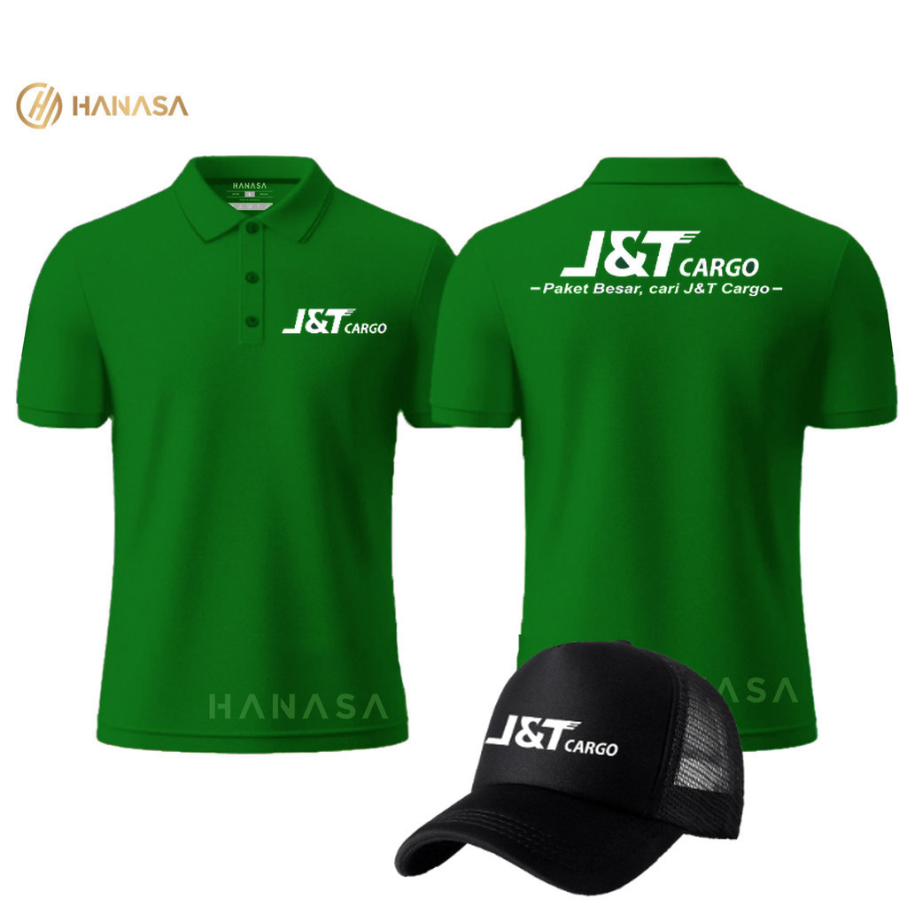 Jual Plus Topi - Polo Shirt DB J&T Cargo | Polo Shirt Pria Wanita ...