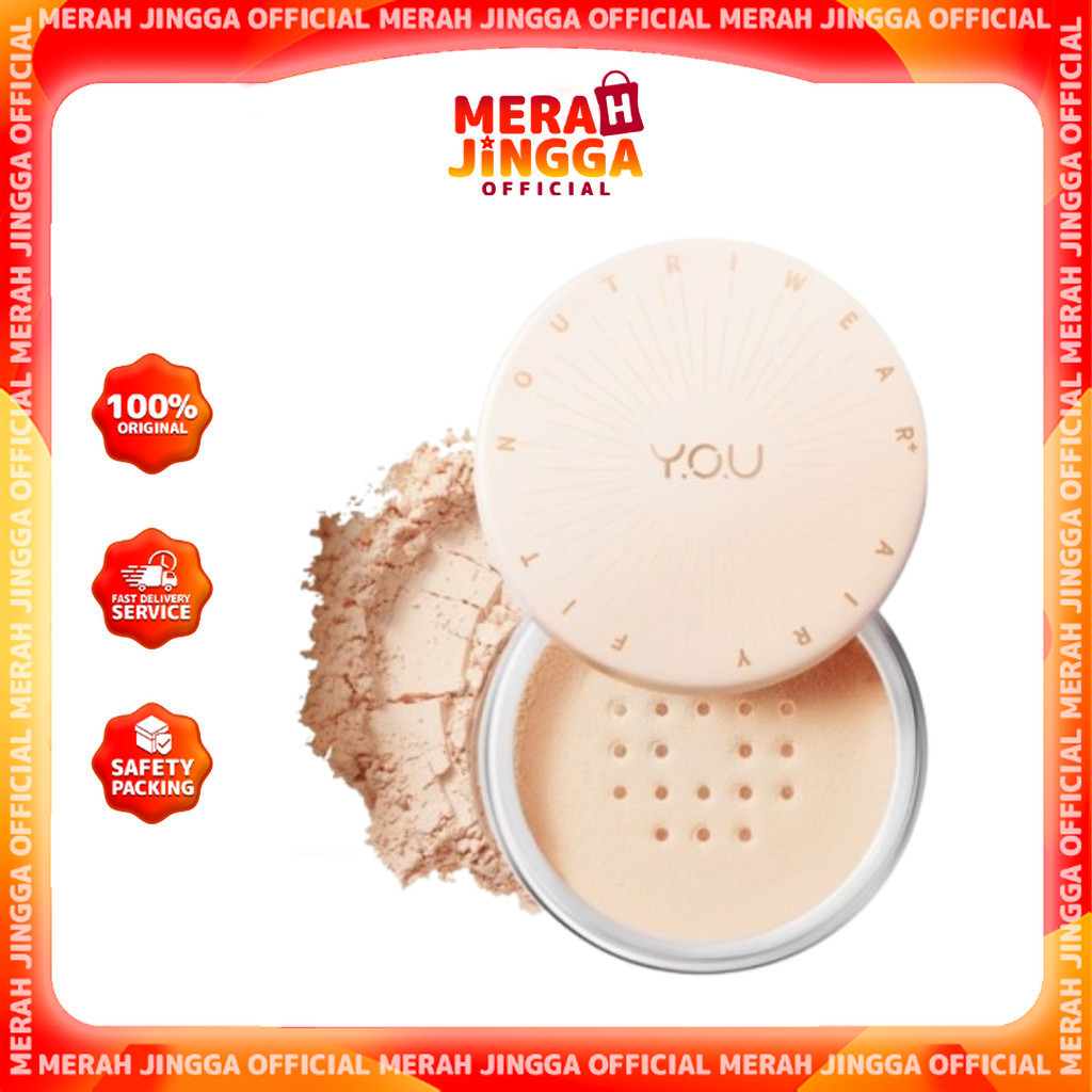 Jual Y.O.U Noutriwear Airy fit loose powder Classic Ivory-Shel Beige ...