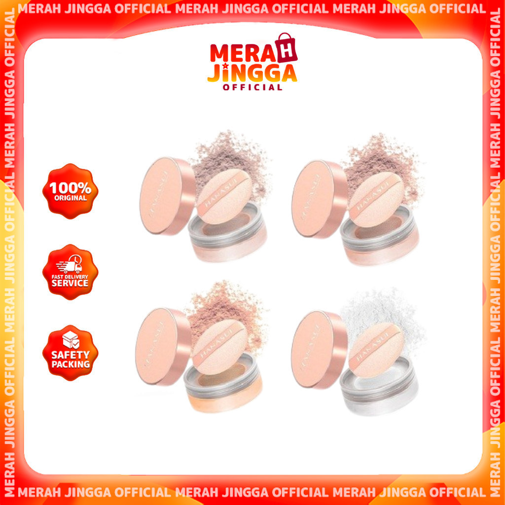Jual Hanasui Perfect Fit Setting Powder - Loose Powder - Bedak Tabur ...