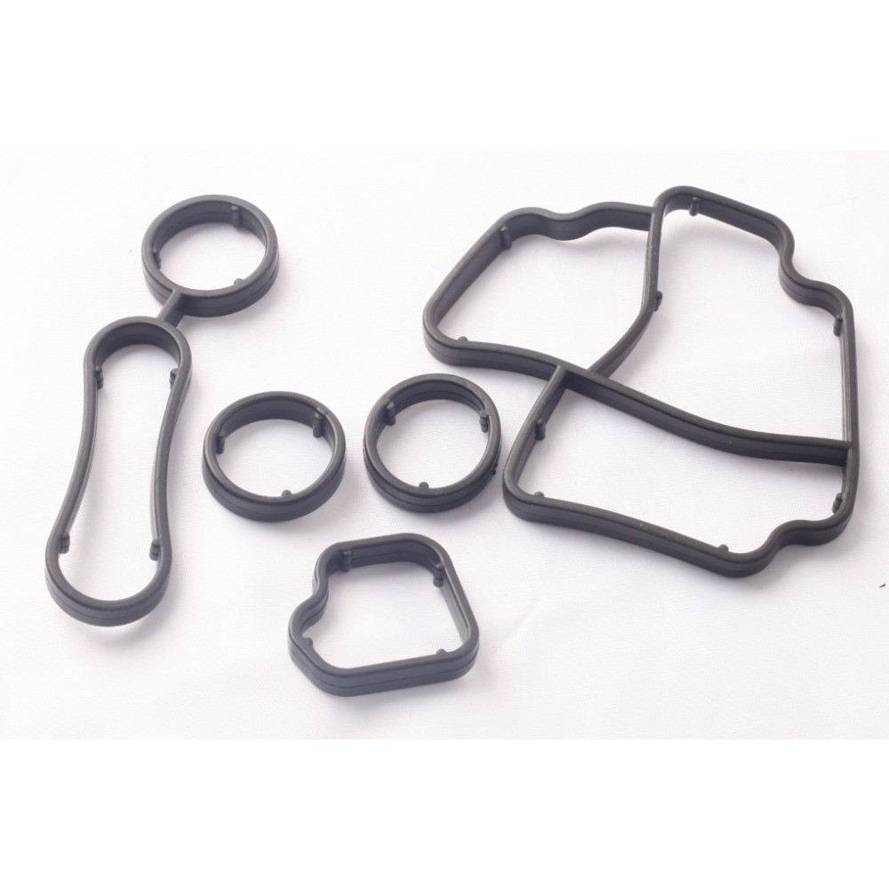 Jual 03L 198 441 Oil Filter Housing Oil Cooler Gasket Set For VW Polo ...