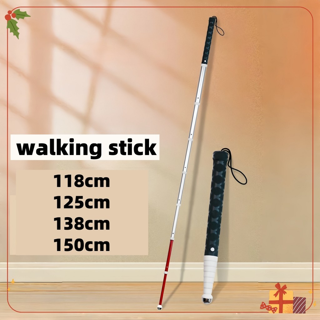 Jual Lightweight Cane Retractable Crut Telescopic Walking Stick for the ...