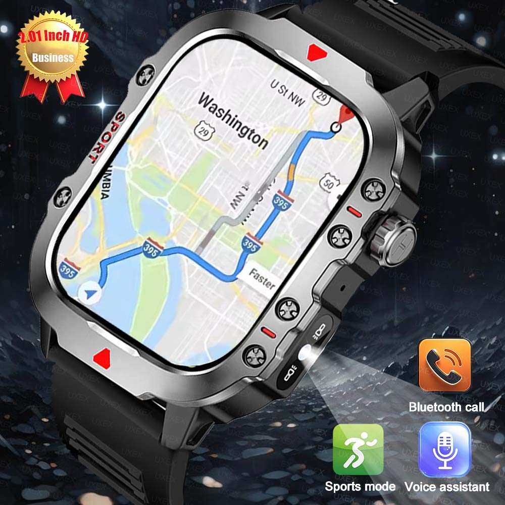 Jual 2026 New LED Men's Smartwatch Bluetooth Talking Smartwatch Multi ...