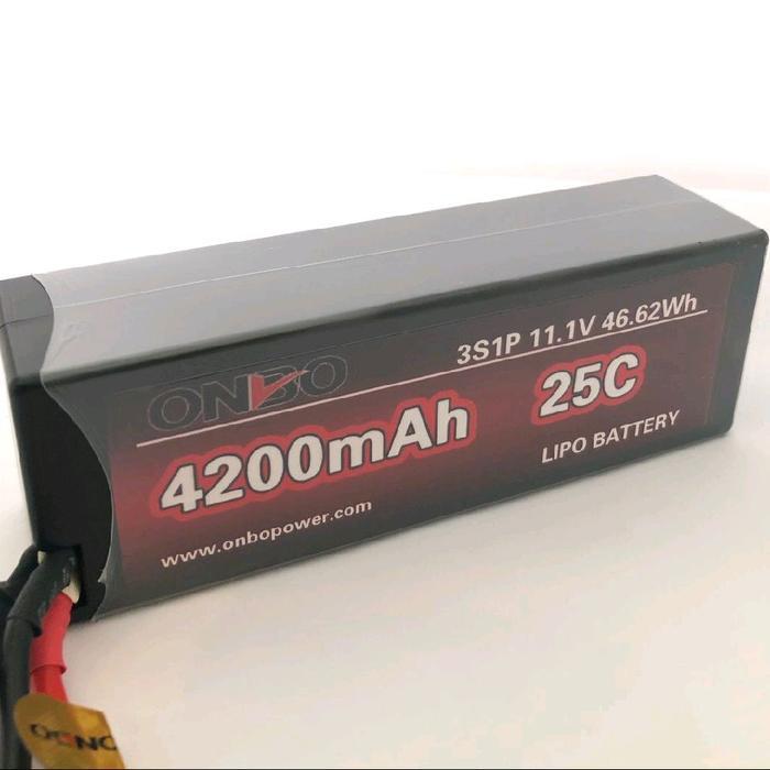 Jual Lipo 3s Hardcase 11.1v 4200mah 25c Onbo Power untuk RC Car ...