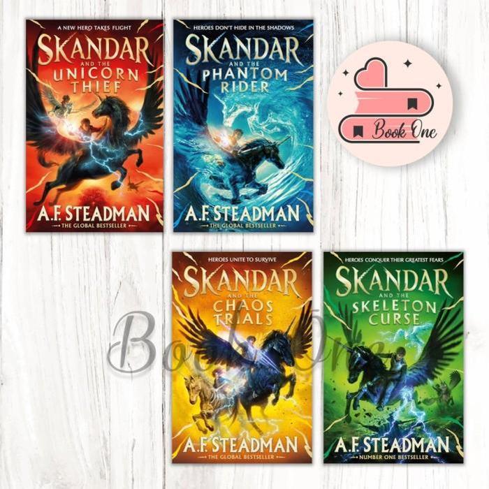 Jual Buku Bahasa Inggris Skandar and the Unicorn Thief | Phantom Rider ...