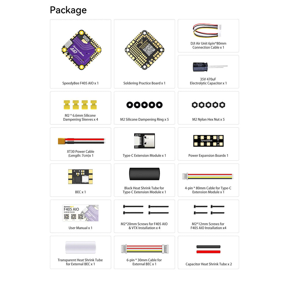 Jual SpeedyBee F405 WING APP Fixed Wing/F405 Wing Mini/ F405 AIO 40A/F7 ...