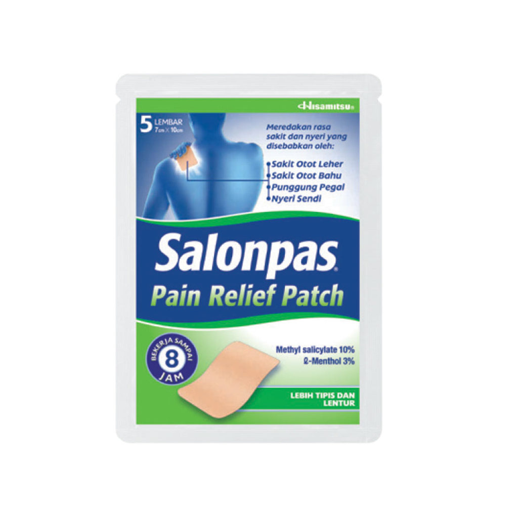 Jual SALONPAS PAIN RELIEF PATCH 5'S | Shopee Indonesia
