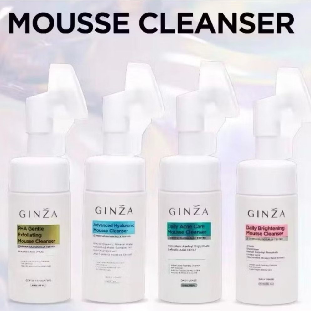 Jual GINZA Mousse Cleanser Series 110ml | Shopee Indonesia