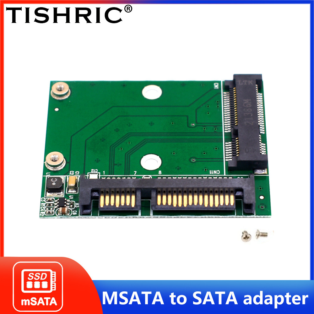 Jual TISHRIC M.2 MSATA SSD To 2.5 SATA Adapter M2 Mini PCI SSD ...