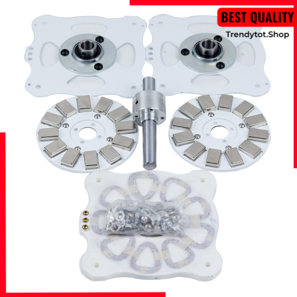 Jual DISKON High-power DIY Disc Permanent Magnet Ironless Core ...