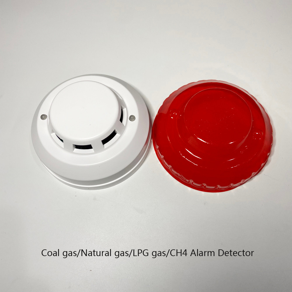 Jual Indoor Wire Natural Gas Alarm Sensor Ceiling Combustible LPG Gas ...