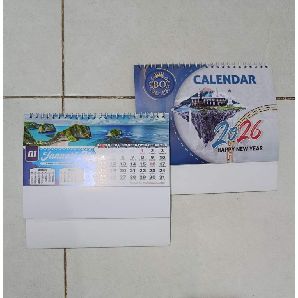 Jual PTS KALENDER MEJA KALENDER DUDUK TERBARU 2026 TEBAL / KALENDER ...