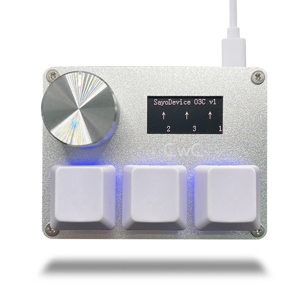 Jual Gateron KS-20 White Switches SayoDevice OSU O3C Rapid Trigger Magnetic Switches Keyboard ...