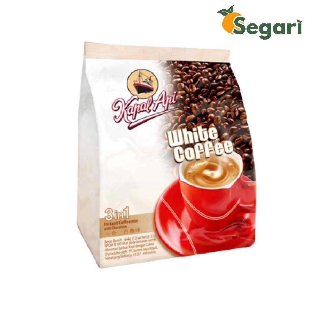 Jual Kapal Api Kopi Bubuk White Coffee Bag 12 x 37 gr | Shopee Indonesia