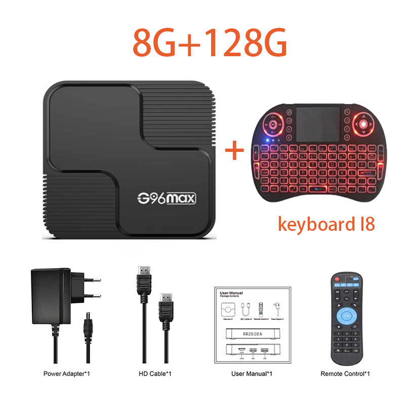 Jual Smart TV Box Android 14 G96 Max Allwinner H618 Dual Wifi 24G&5G ...