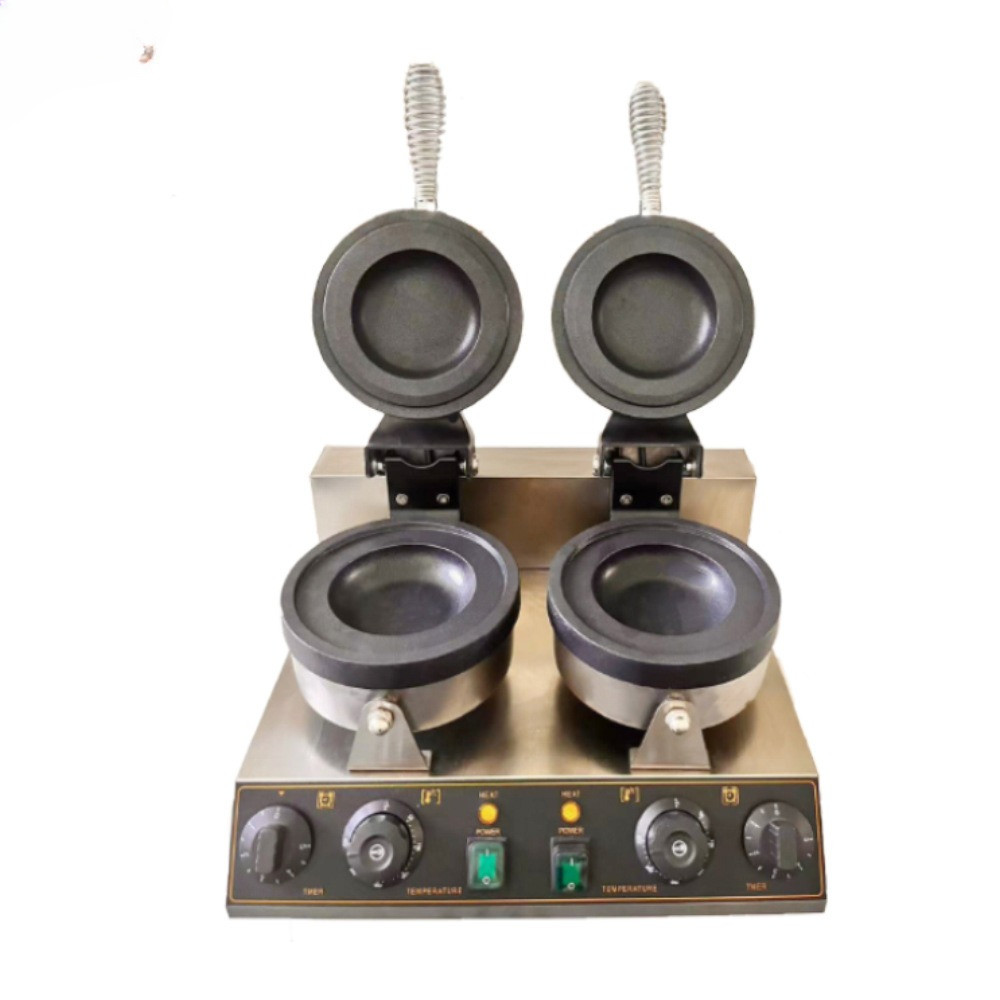 Jual XEOLEO Electric DualHead UFO Burger Machine Gelato Panini Press UFO Hamburger Machine Ice ...