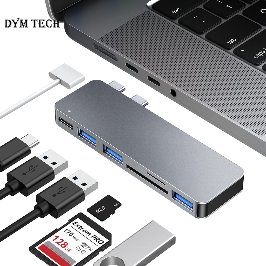 Jual For MacBook USB C Hub Adapters MacBook Pro Air M1 M2 2022 2021 ...