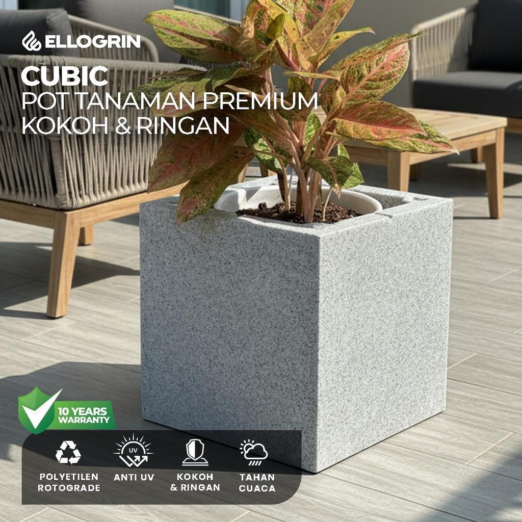 Jual Cubic Planter Ellogrin | Pot Tanaman Besar Premium | Pot Kotak ...