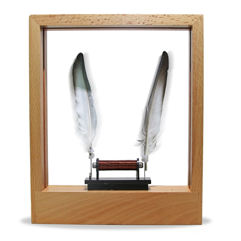 Jual Slow Action Motion Time Frame LED Optical Illusion Sculpture Home ...