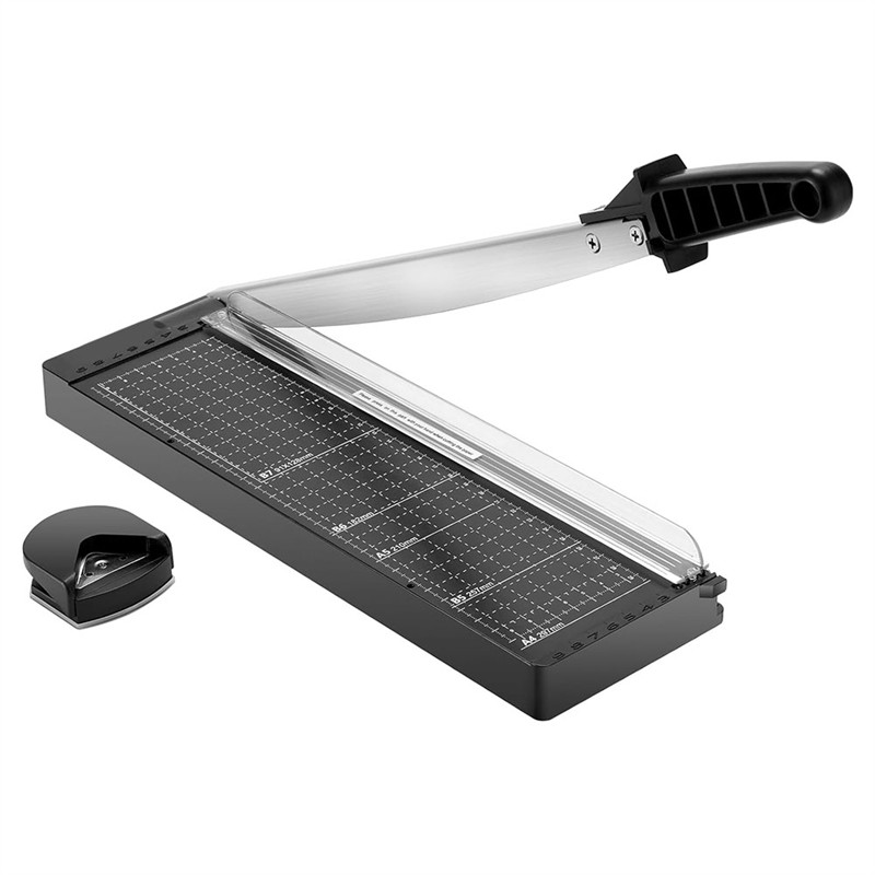 Jual NewPaper Cutter, Guillotine Paper Cutter Black Plastic+Metal For ...