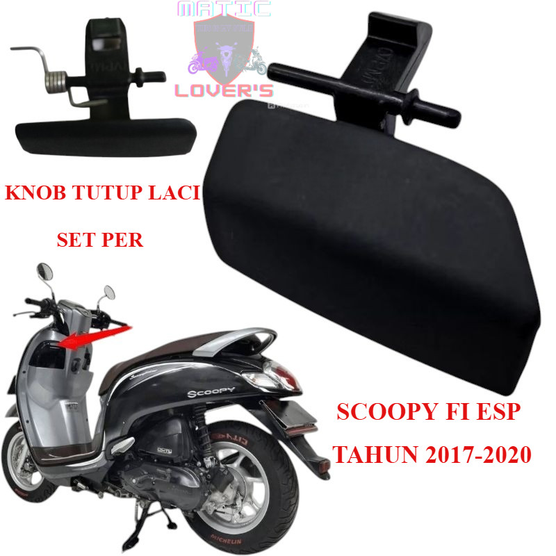 Jual knob laci Scoopy k93 2017-2020 tombol laci Scoopy donat Knob ...