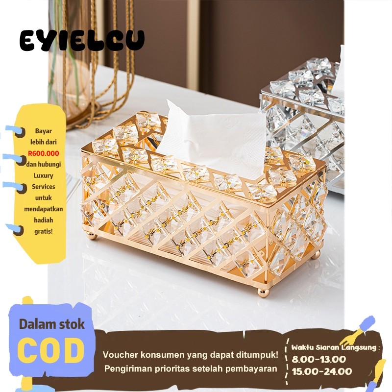 Jual Colins Kotak tisue box kristal kreatif kotak tisu kamar mandi ...