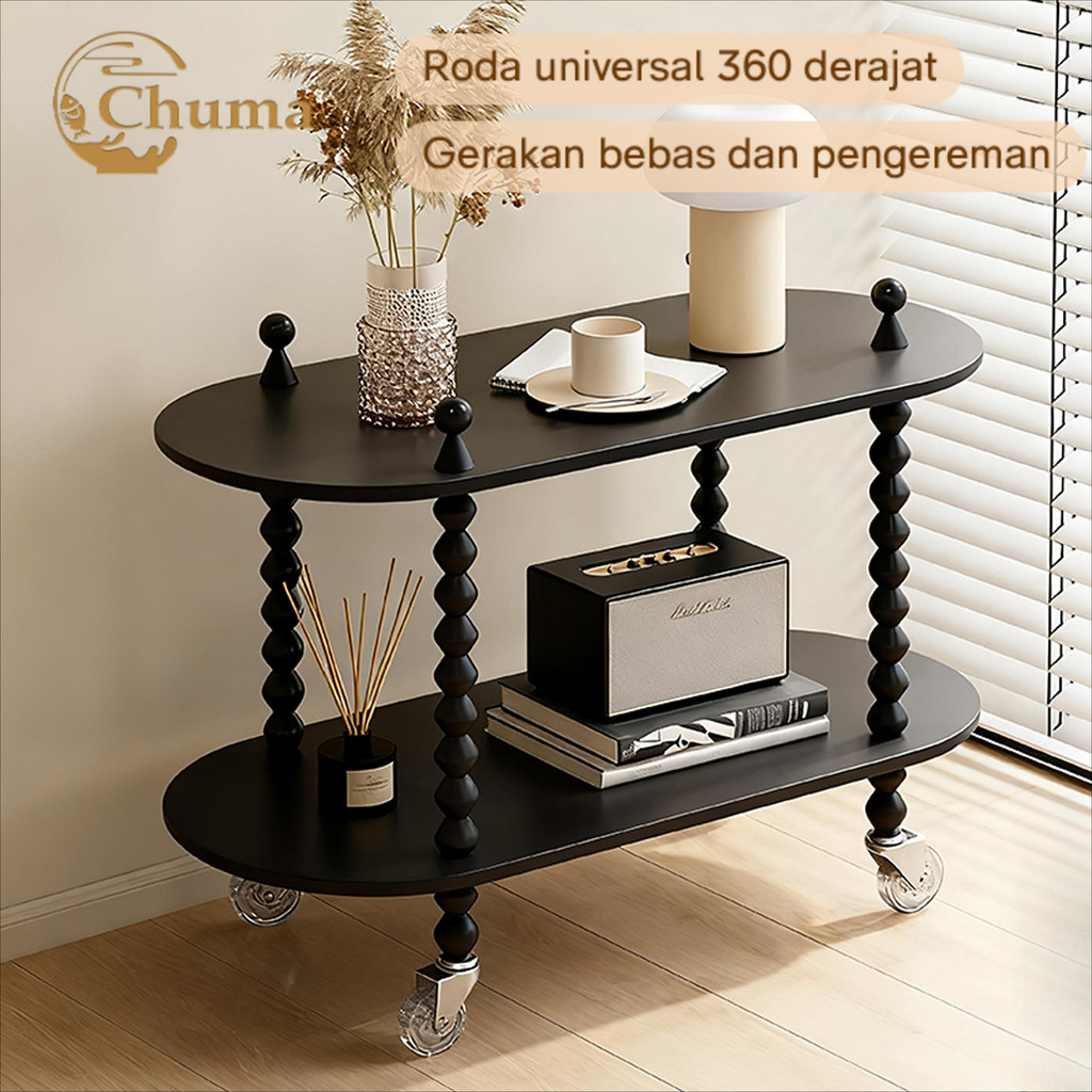 Jual 360°Roda || Meja Ruang Tamu Minimalis Aesthetic Modern Meja Kopi 2 ...