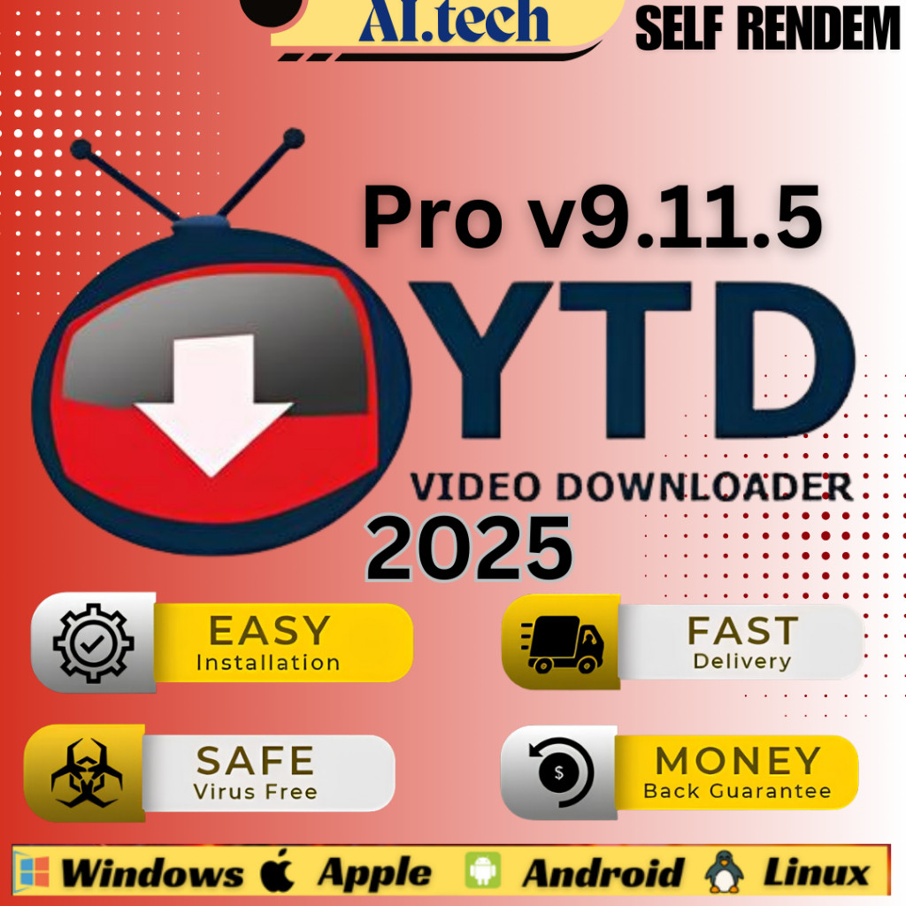 Jual YTD Video Downloader [SELF REDEEM] Pro v9.11.5 Latest 2025 ...