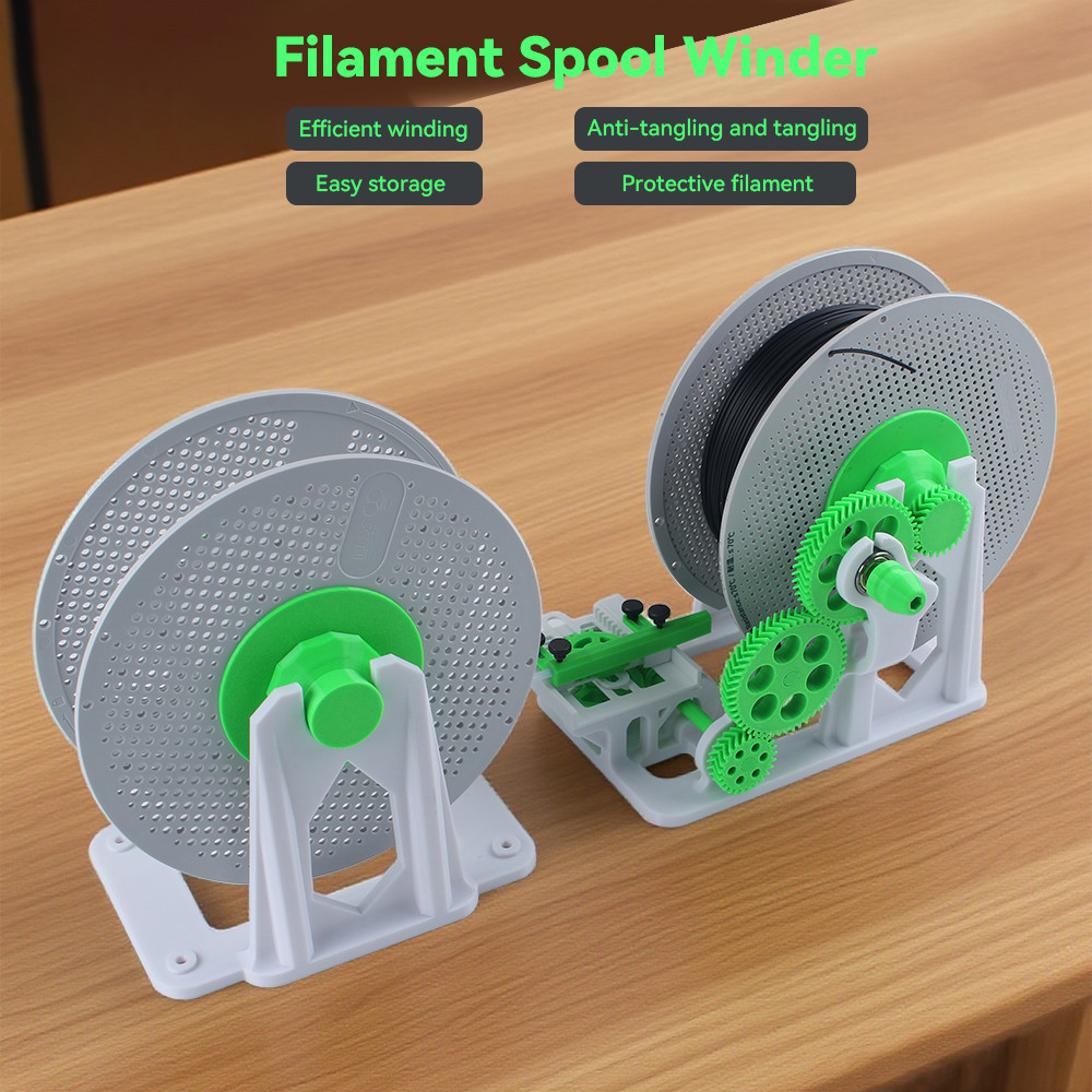 Jual Filament Spool Winder for Bambu Lab P1S / X1 / X1C / P1P Assembled ...