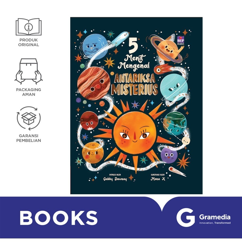 Jual Gramedia Jambi - 5 Menit Mengenal Antariksa Misterius (Gabby ...