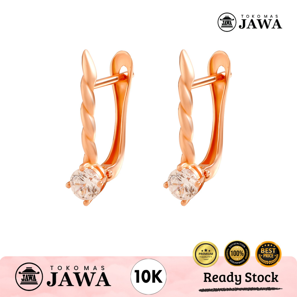 Jual Anting Emas Amira Collection Kadar 10 Karat Toko Mas Jawa | Shopee ...