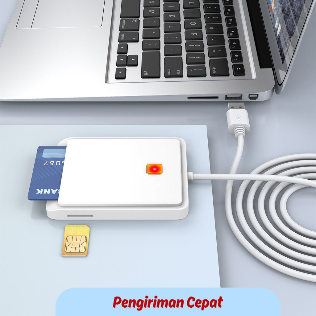 Jual PCP CR317 Multifunctional Smart Card SIM Smart Card Reader Tax ...