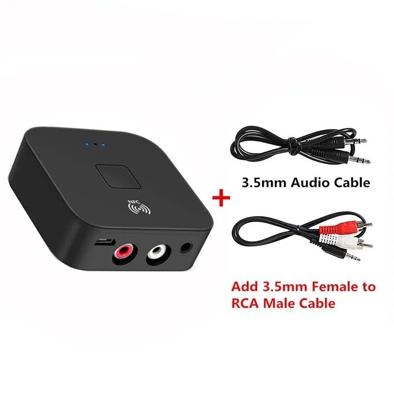Jual Bluetooth 50 Receiver 35mm AUX Jack RCA Wireless Adapter Dongle ...
