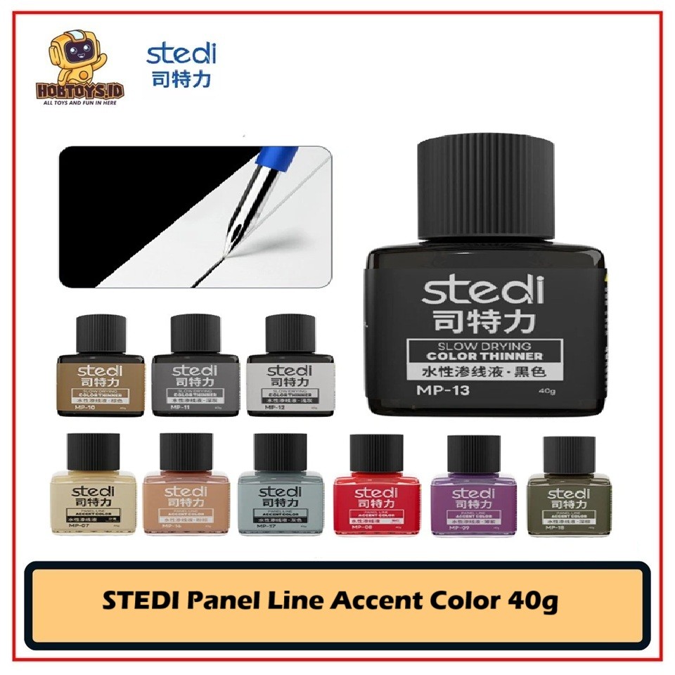 Jual STEDI Panel Line Accent Color 40g | Shopee Indonesia