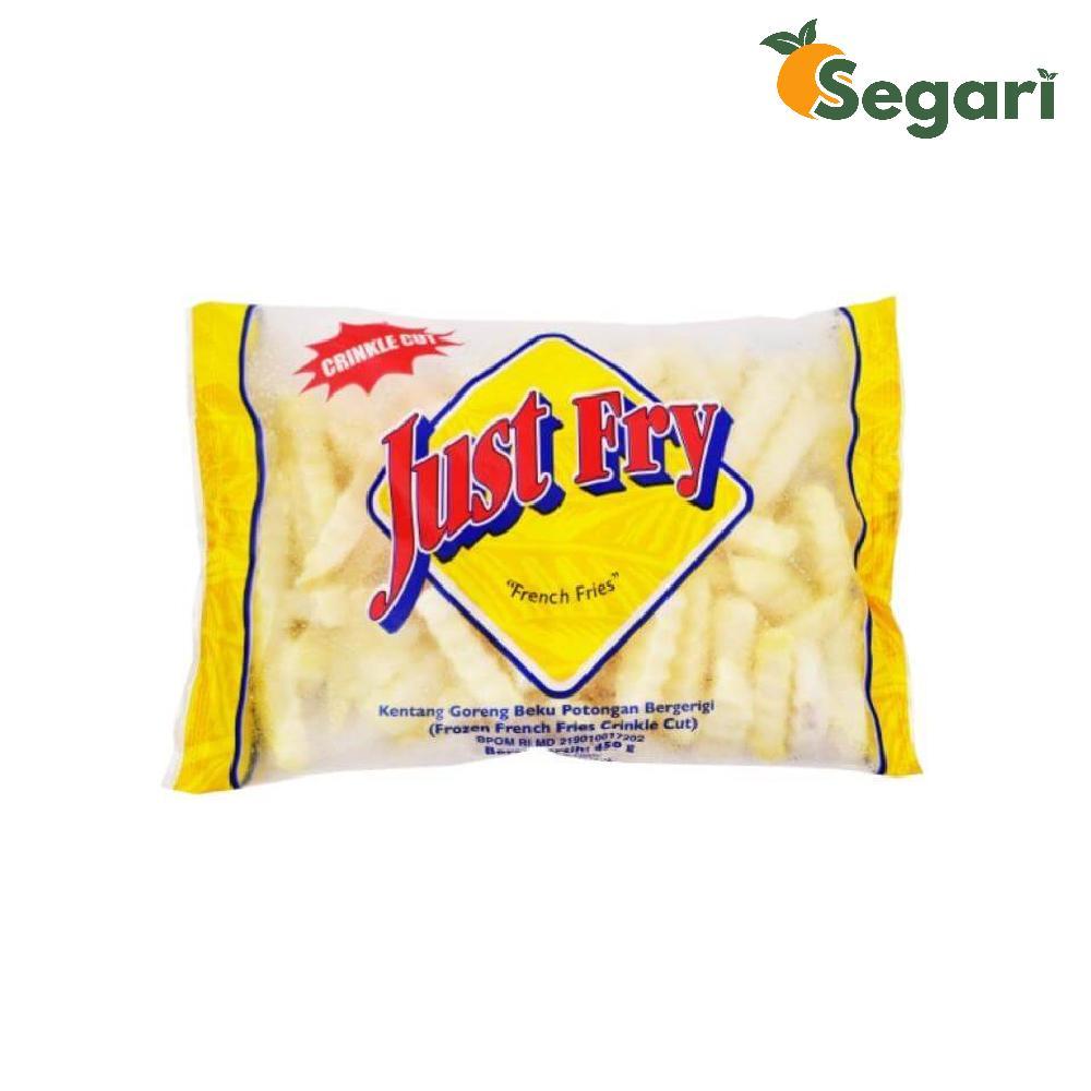Jual Just Fry Kentang Goreng Crinkle Cut 450 gr | Shopee Indonesia