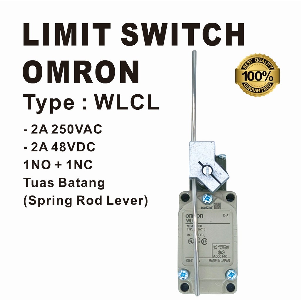 Jual LIMIT SWITCH WLCL OMRON | Shopee Indonesia