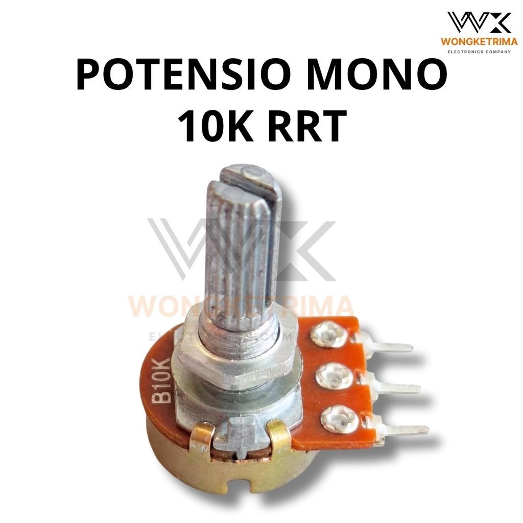 Jual Potensio 10K Mono Potensiometer 10kilo 3pin | Shopee Indonesia