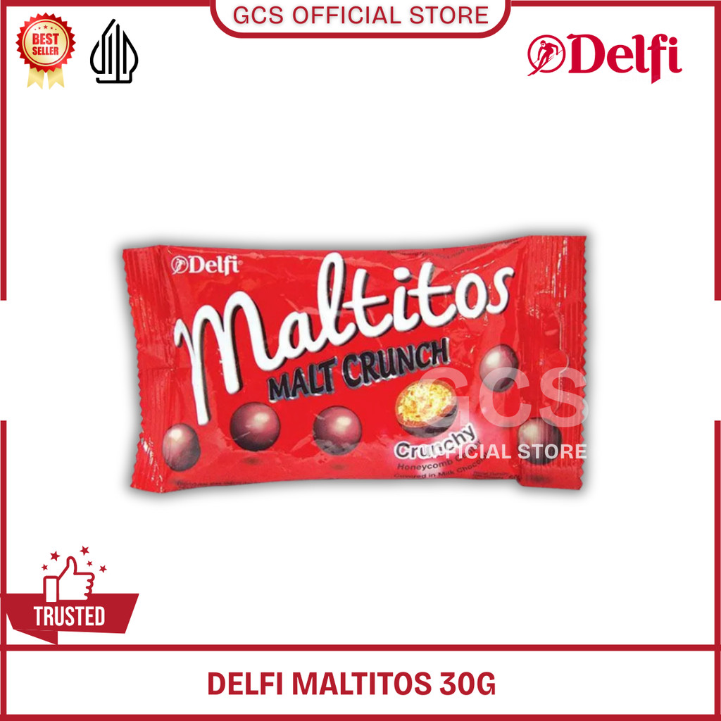 Jual Coklat Delfi MALTITOS Malt Crunch 28gr | Shopee Indonesia
