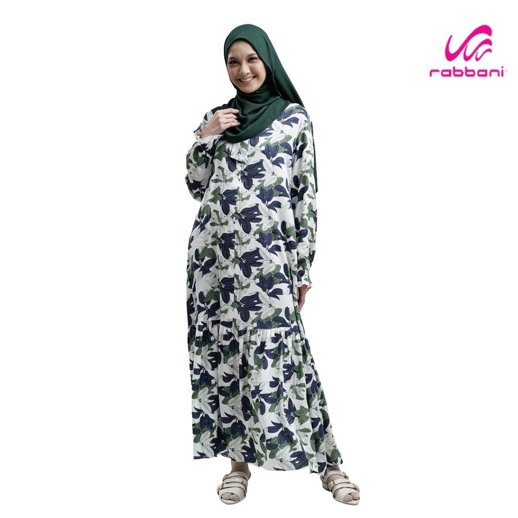 Jual Rabbani X MOT Gamis Dress Airin Aruba- Rabbani ori | Shopee Indonesia