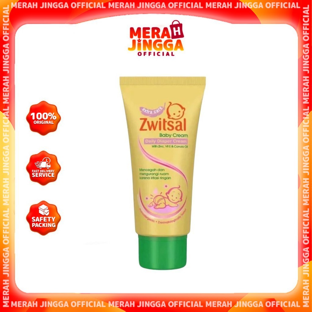 Jual Zwitsal Baby Daily Diaper Cream | Zwitsal Baby Cream Extra Care ...