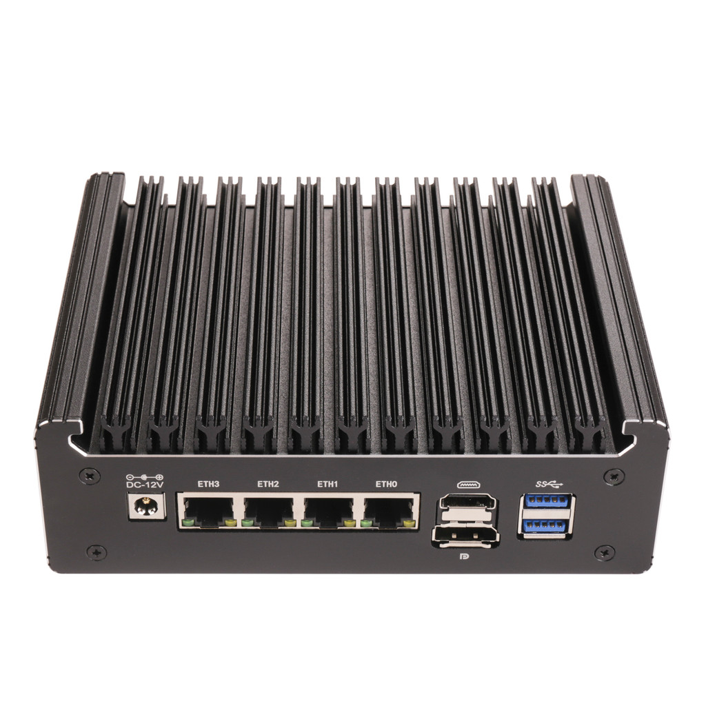 Jual Fanless Mini PC i58250U Intel N150 N95 N6005 4417U 4 LAN i226V 25G ...
