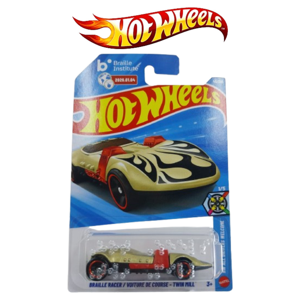 Jual Hot Wheels Braille Race / Voiture De Course - Twin Mill Coklat ...