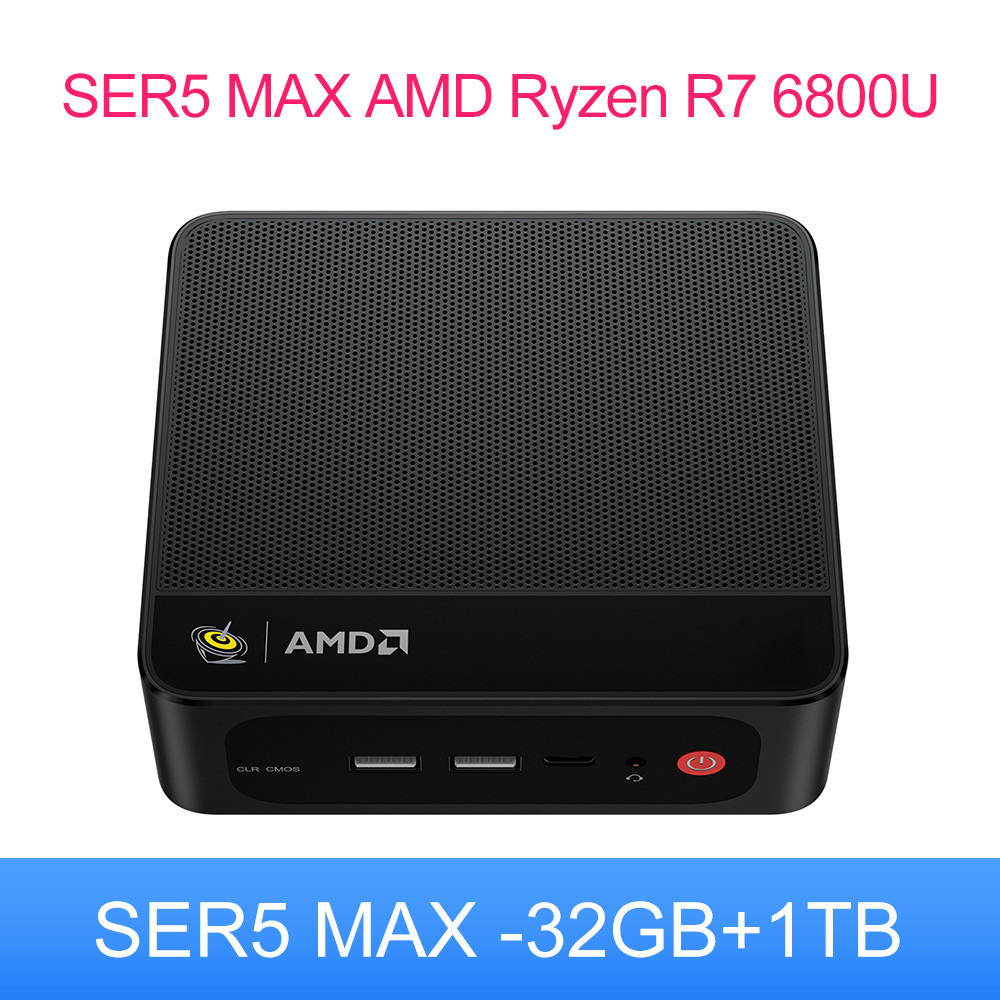 Jual Beelink Ryzen 7 SER5 MAX 6800H SER Pro 5850U Ryzen 5 5500U 6800U ...
