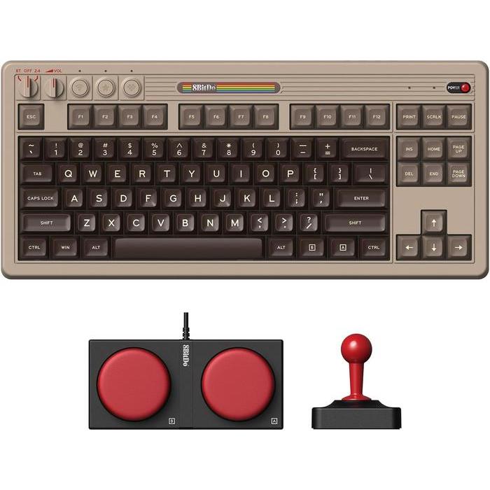 Jual 8Bitdo Retro Mechanical Keyboard Wireless Portable for Windows ...