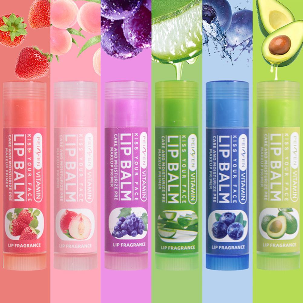 Jual Fruit Series Moisturizing Lip Balm Set Repair Anti-Cracked Non ...